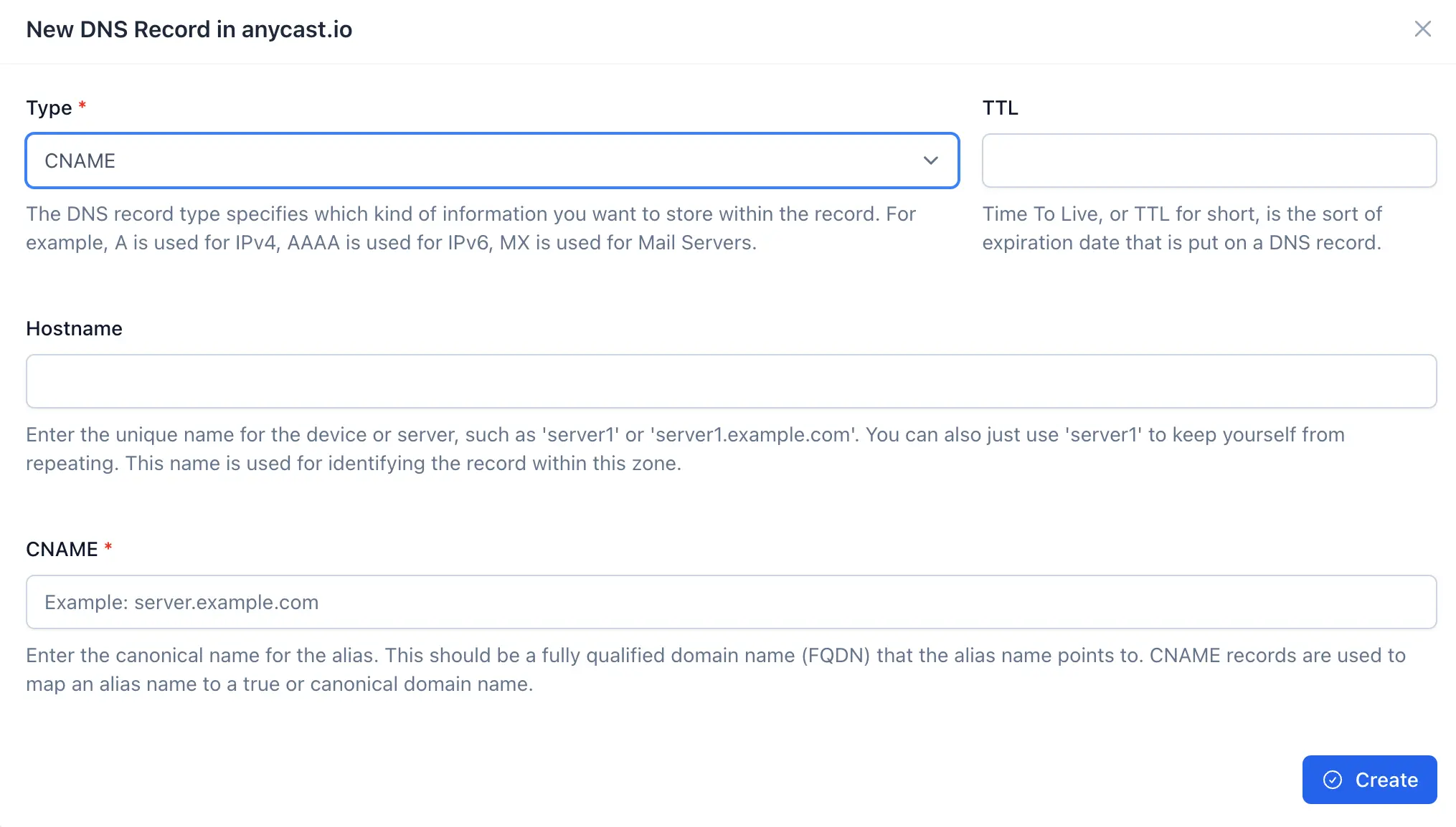 Free DNS CNAME Record Check - anycast.io Free DNS CNAME Record Check - anycast.io